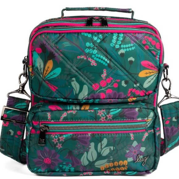 lug | Bags | Lug Wrangler Crossbody Bag Evermore Floral Green | Poshmark